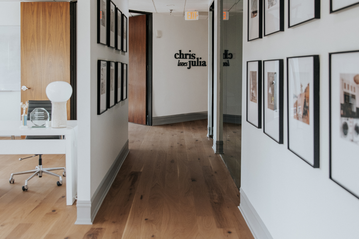 Faye by CLJ | Chris Loves Julia x Stuga hardwood flooring