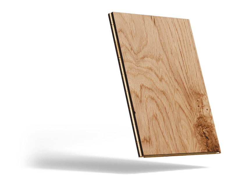 Forest rustic natural white oak flooring | Stuga