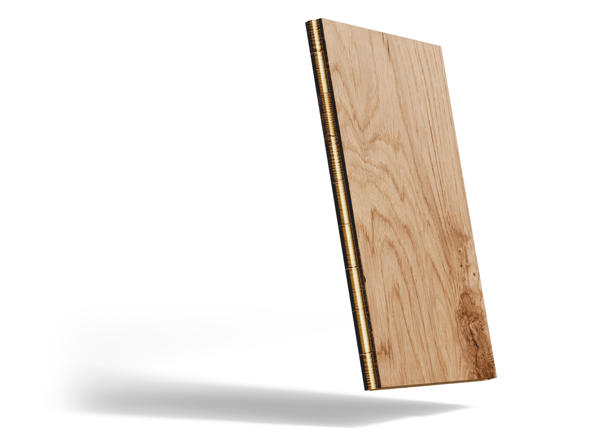 Forest rustic natural white oak flooring | Stuga