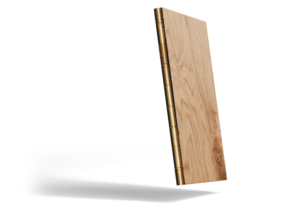 Forest rustic natural white oak flooring | Stuga