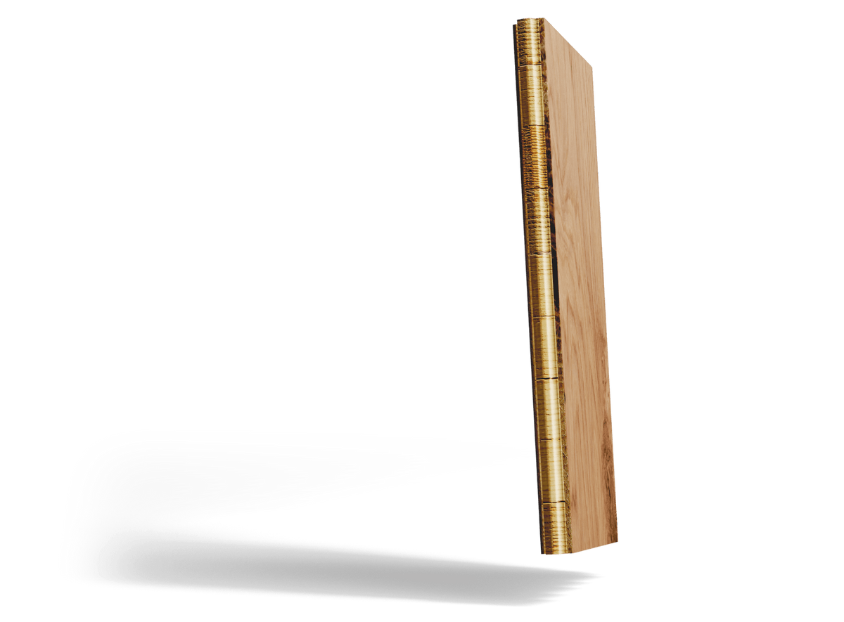 Forest rustic natural white oak flooring | Stuga