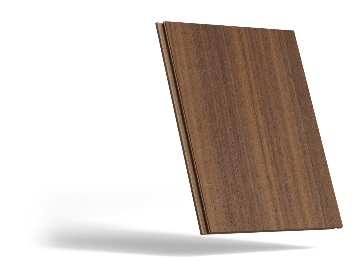 Zig Zag walnut hardwood flooring | Easy to install | Stuga