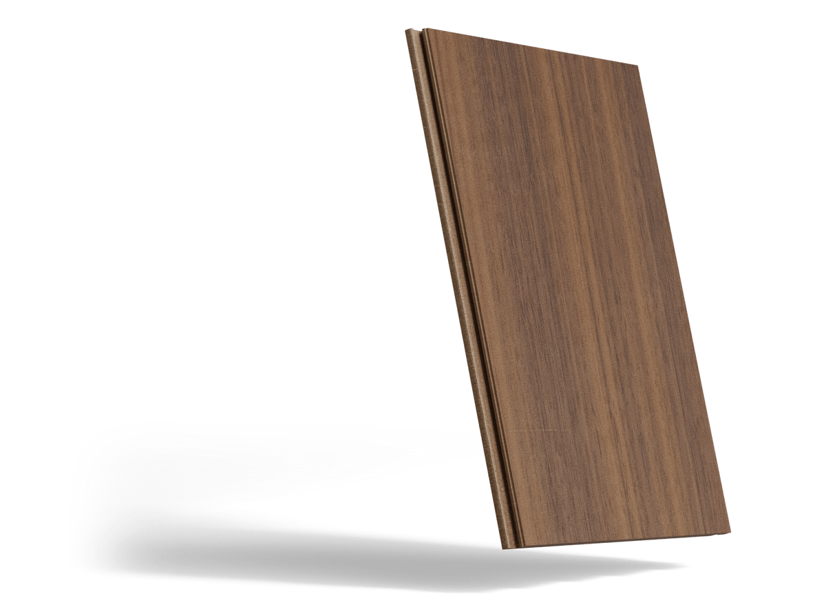 Zig Zag walnut hardwood flooring | Easy to install | Stuga