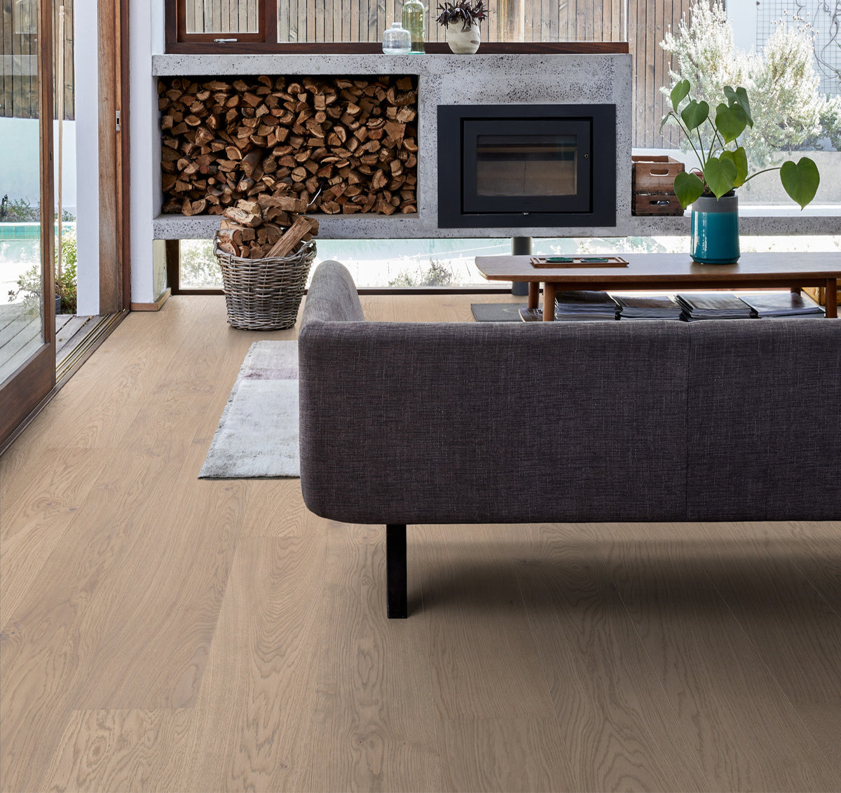 Ingrid ultra-matte hardwood floors | Stuga